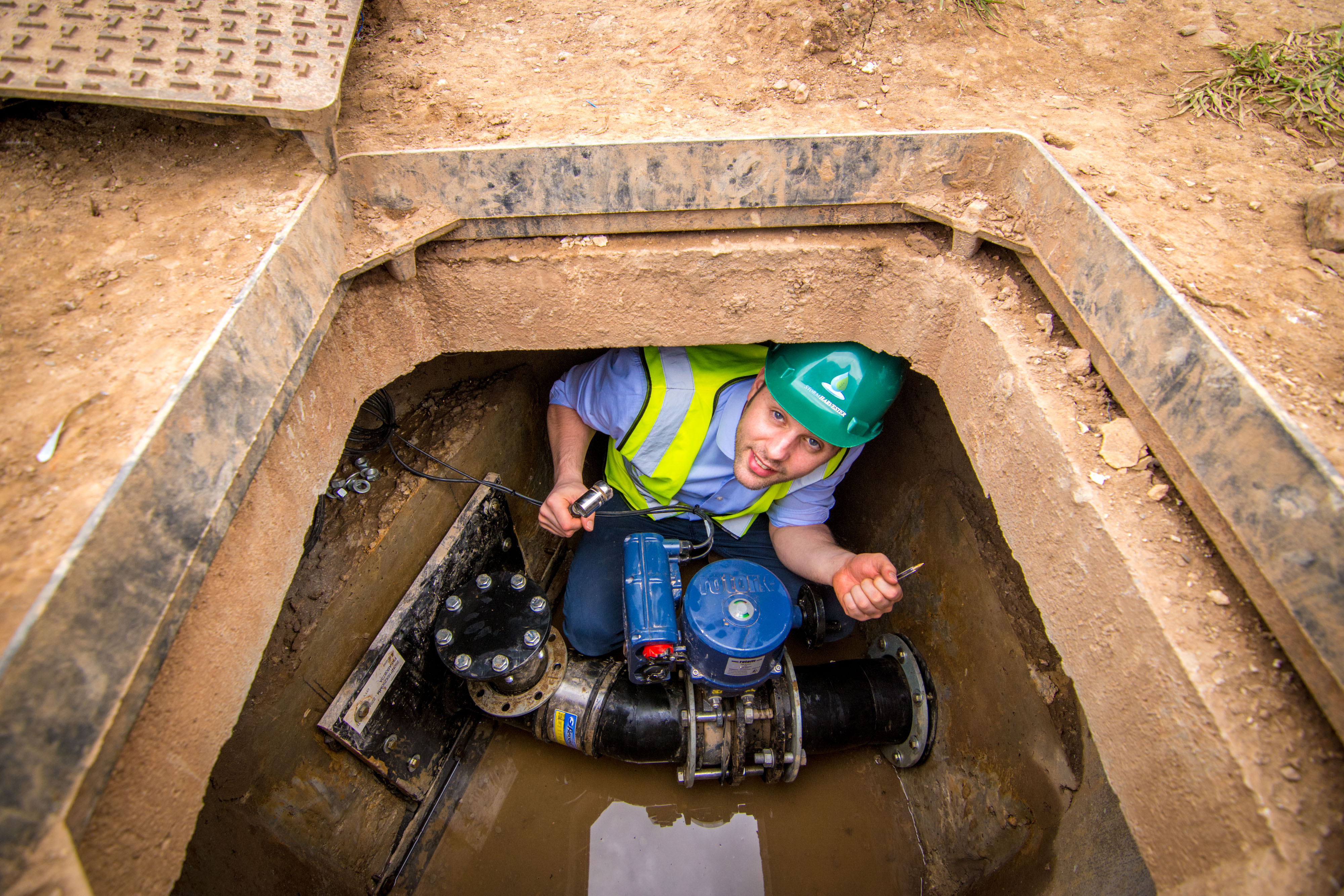 Digital stormwater storage system heads off floods | New Civil Engineer