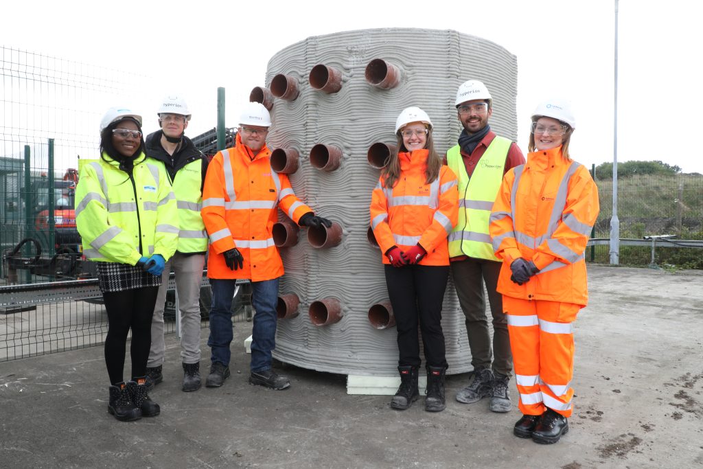 Yorkshire Water installs 3D concrete printed drawpit at wastewater ...